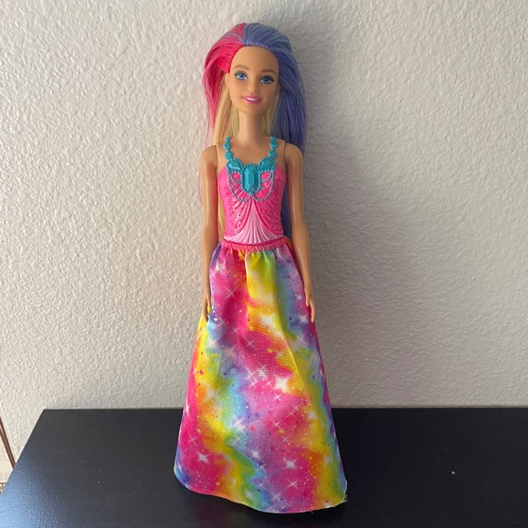 Mattel | Toys | Mattel Barbie Colorful Hair Doll | Poshmark
